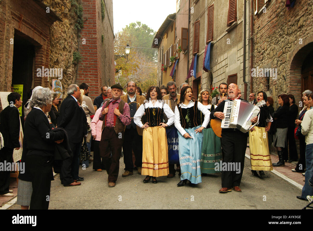 Citerna Italy Umbria folkfestival Stock Photo - Alamy