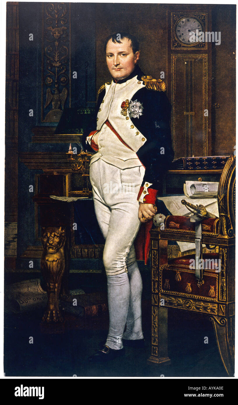 David napoleon hi-res stock photography and images - Alamy