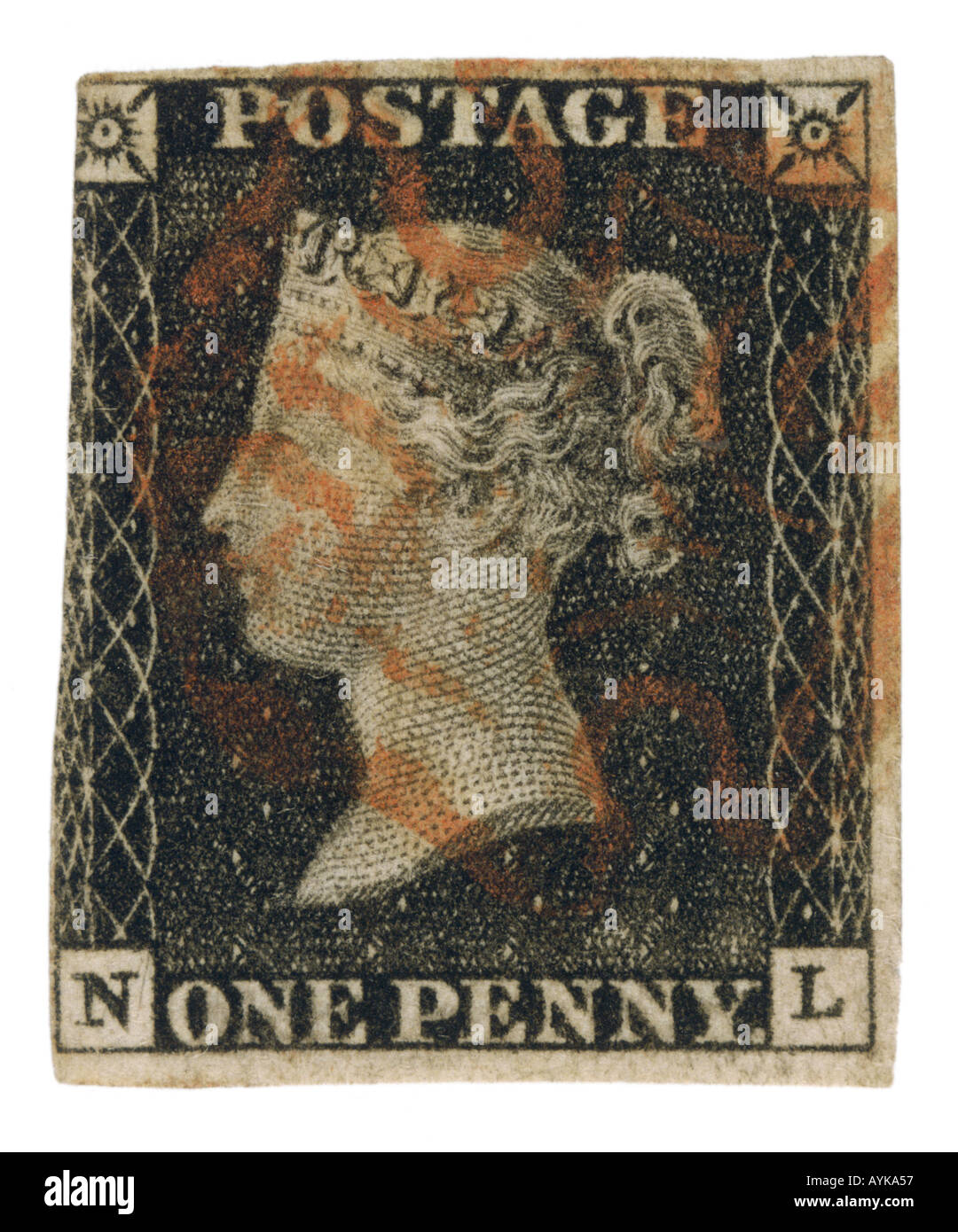 Penny black stamp hi-res stock photography and images - Alamy