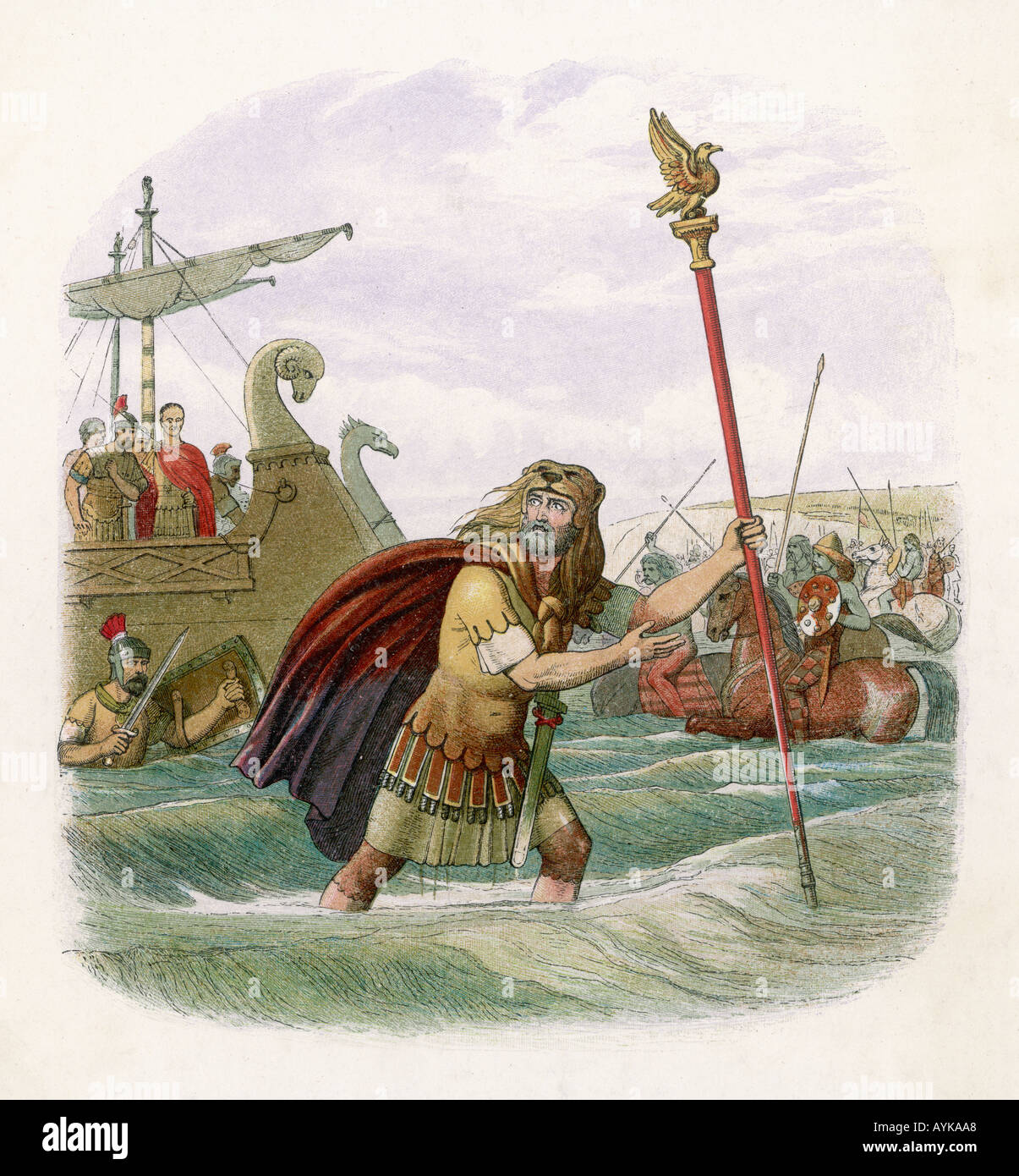 Tenth legion caesar hi-res stock photography and images - Alamy
