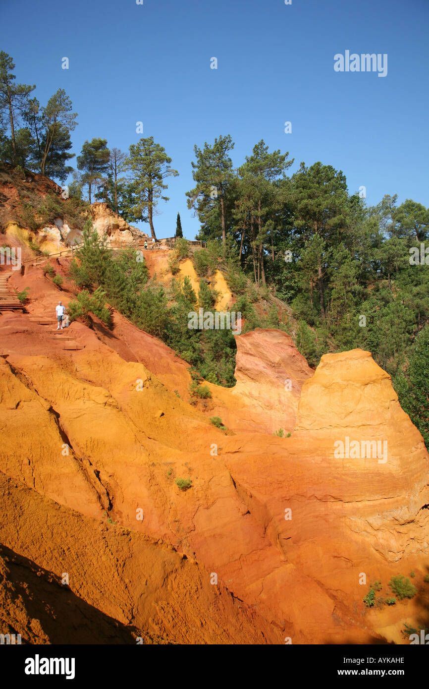 Ochre extraction provence hi-res stock photography and images - Alamy