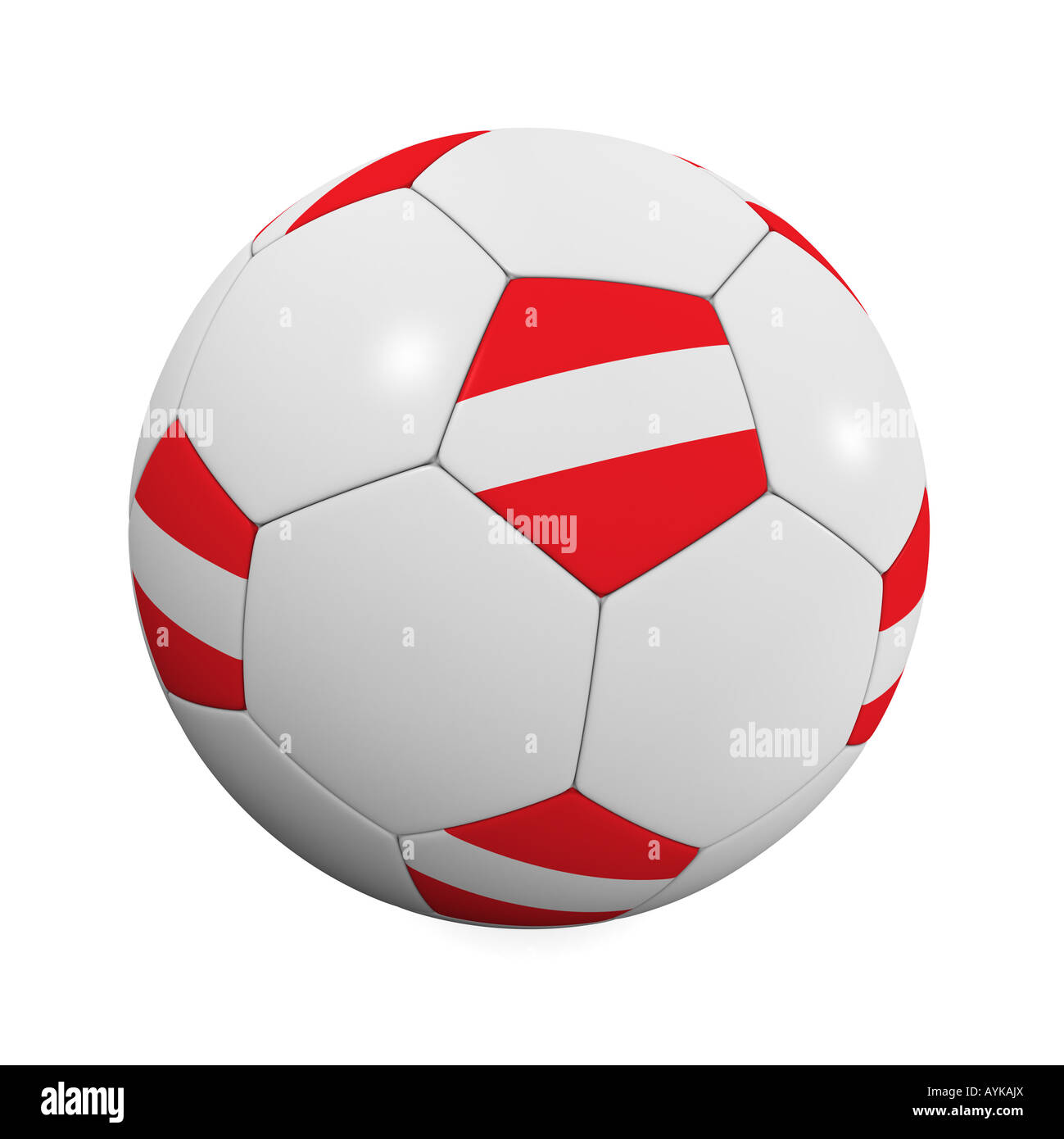 Austrian Soccer Ball Stock Photo - Alamy