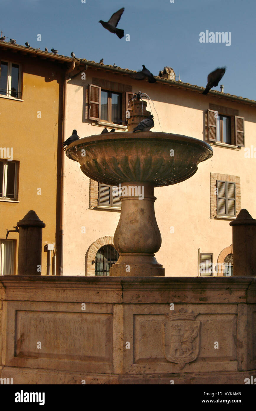 Deruta, Ceramic town, Umbria Italy upright vertical portrait Stock ...