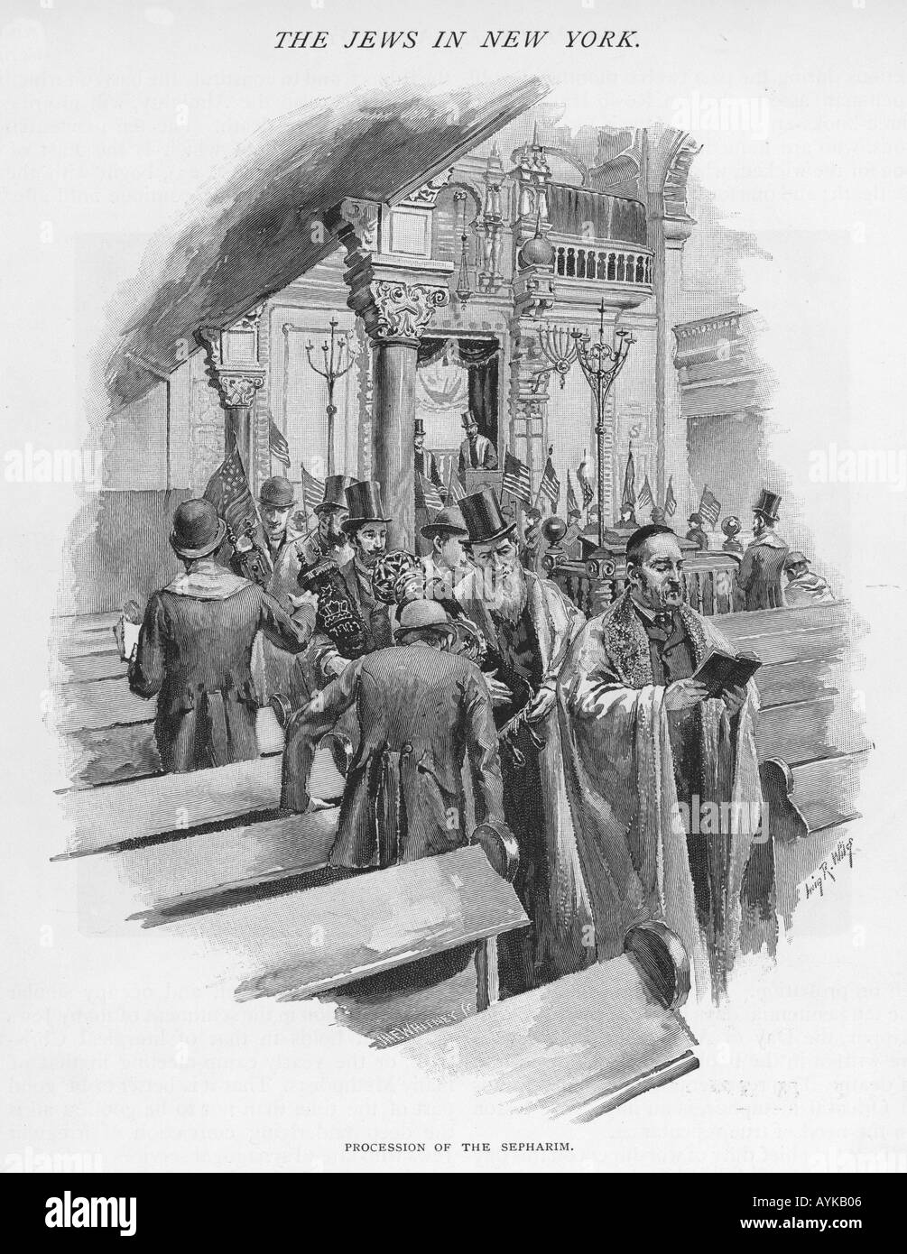 Procession Of Sepharim Stock Photo - Alamy