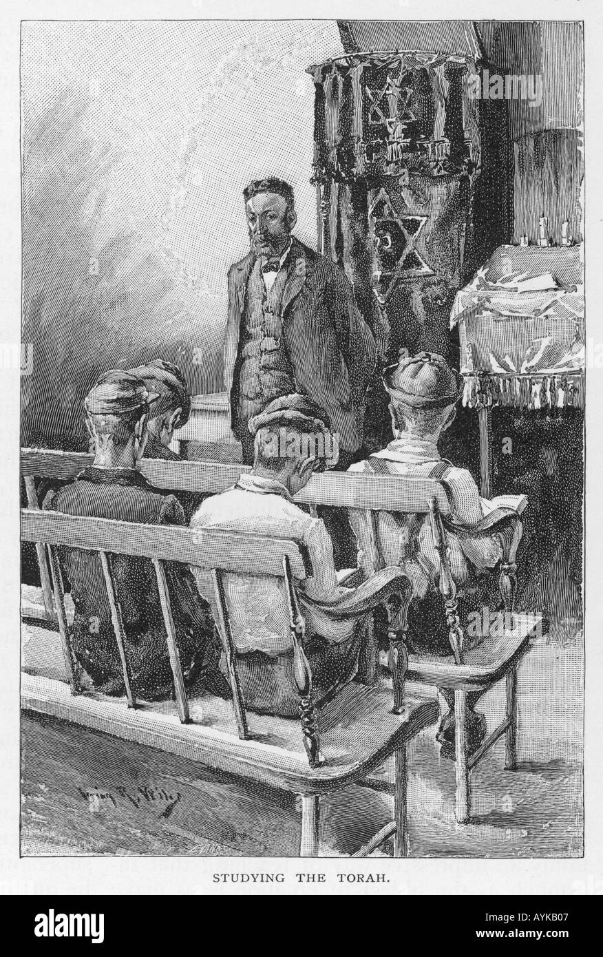 Jewish boys torah hi-res stock photography and images - Alamy