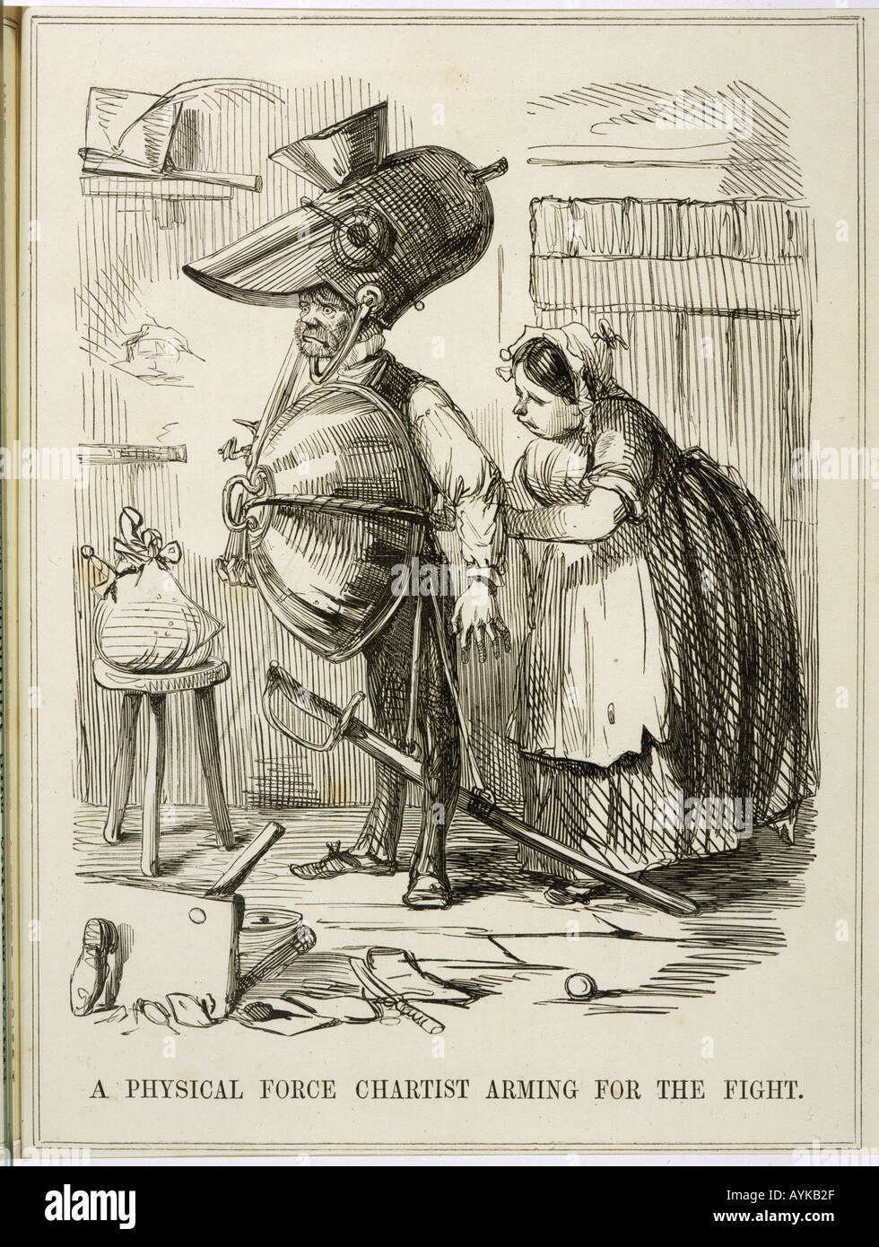 Chartism cartoon hi-res stock photography and images - Alamy