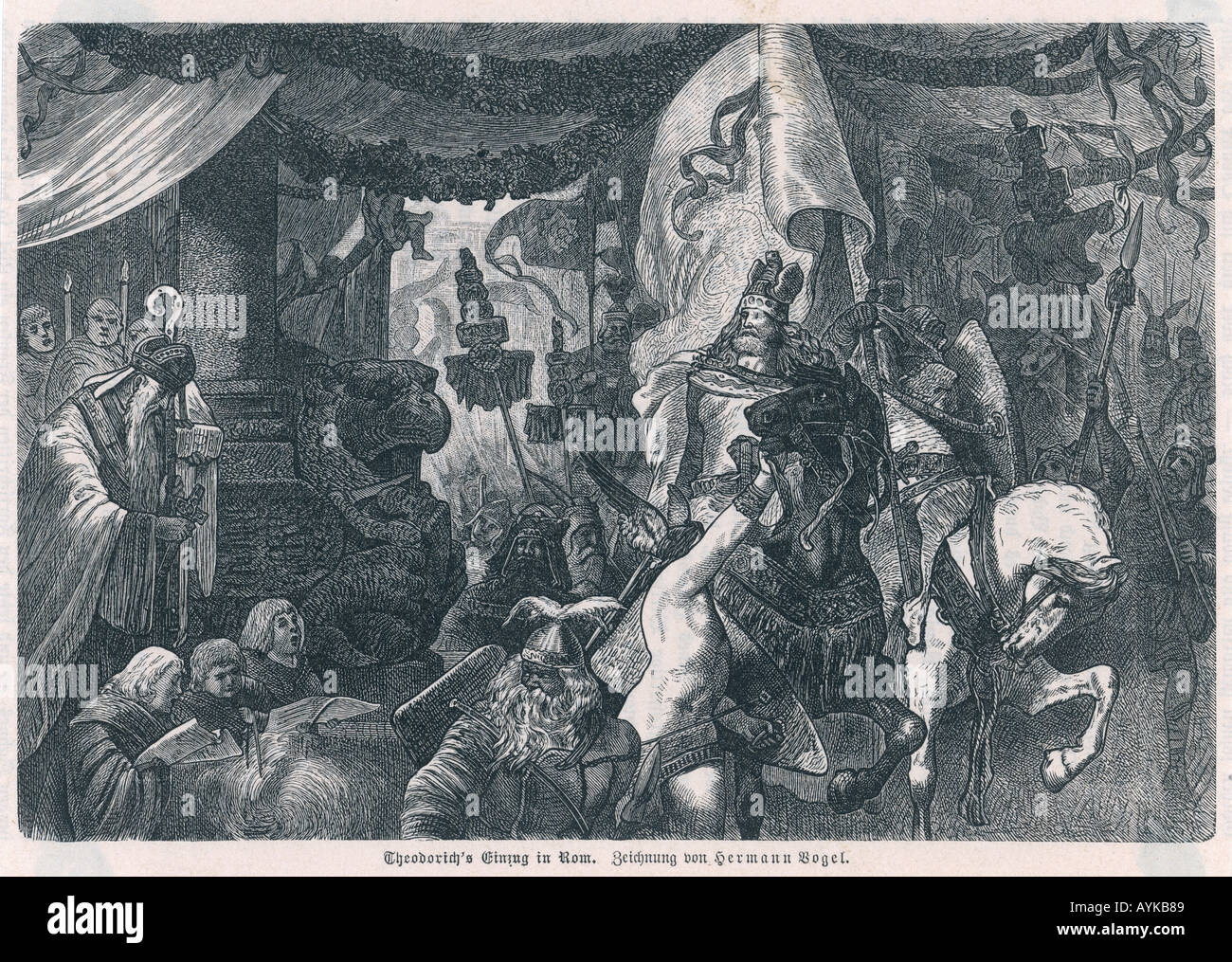 Theodoric rome hi-res stock photography and images - Alamy