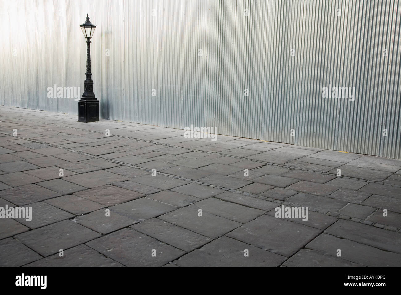 Empty street scene Stock Photo - Alamy