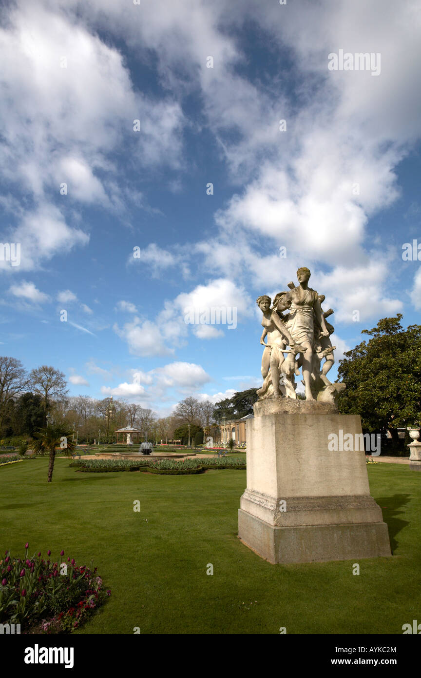 Parc Du Thabor, Thabor Park, Rennes, Brittany, France Stock Photo - Alamy