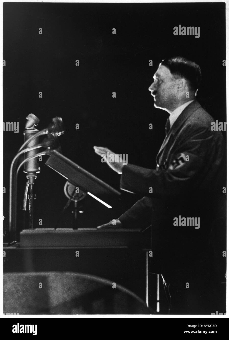 Hitler in profile hi-res stock photography and images - Alamy