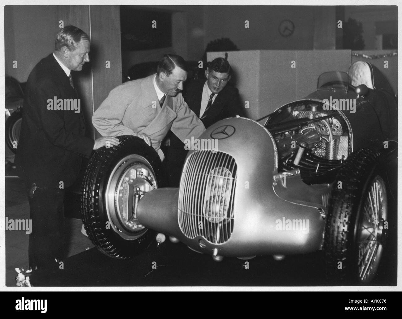 Hitler in his mercedes hi-res stock photography and images - Alamy