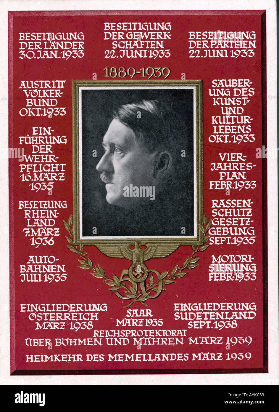 Hitler's 50th birthday hi-res stock photography and images - Alamy