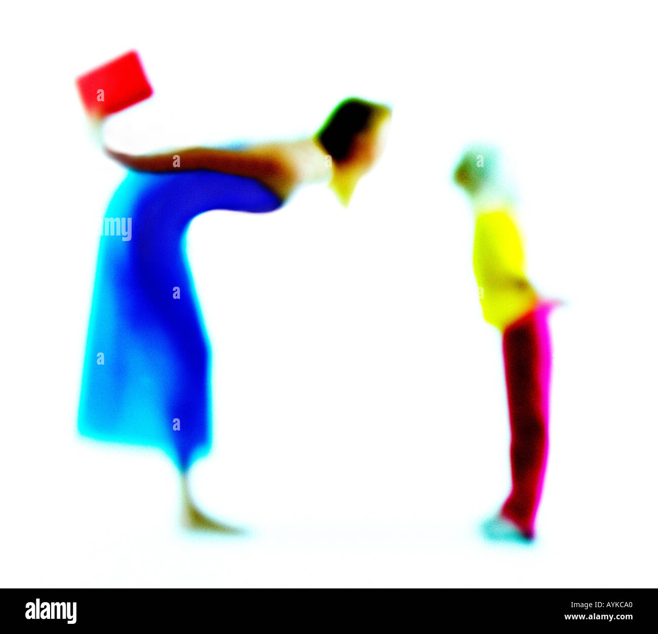 abstract mother and child 4 Stock Photo - Alamy