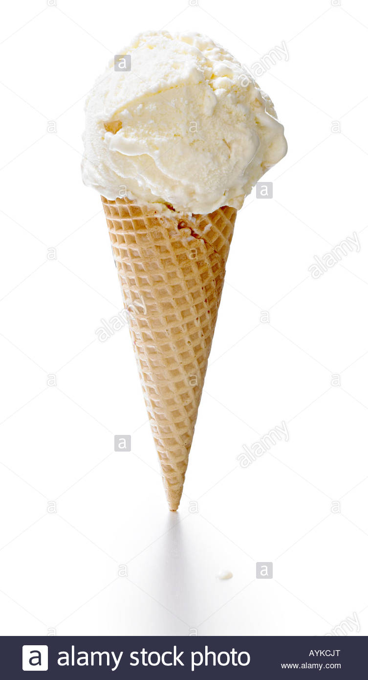 Ice Cream Cone Cut Out Stock Photos & Ice Cream Cone Cut Out Stock ...