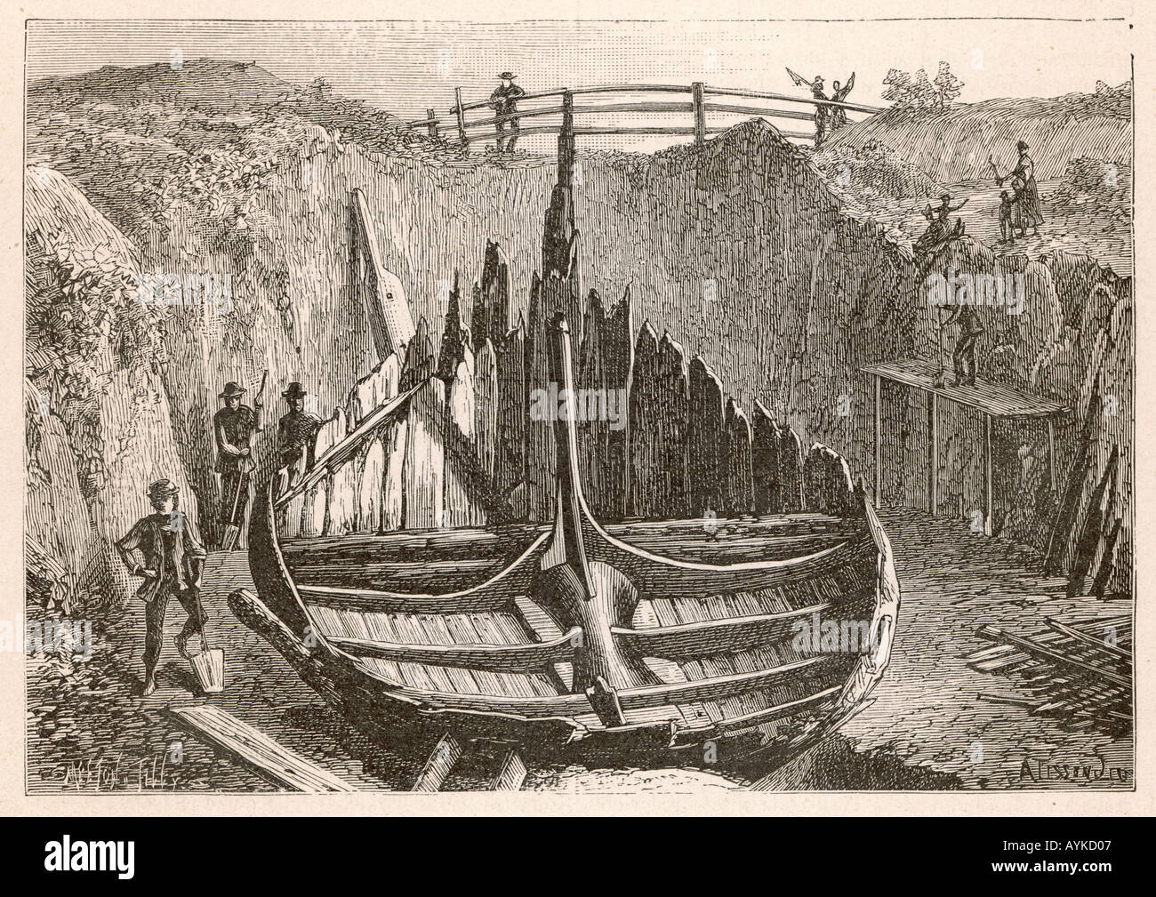 Gokstad hi-res stock photography and images - Alamy