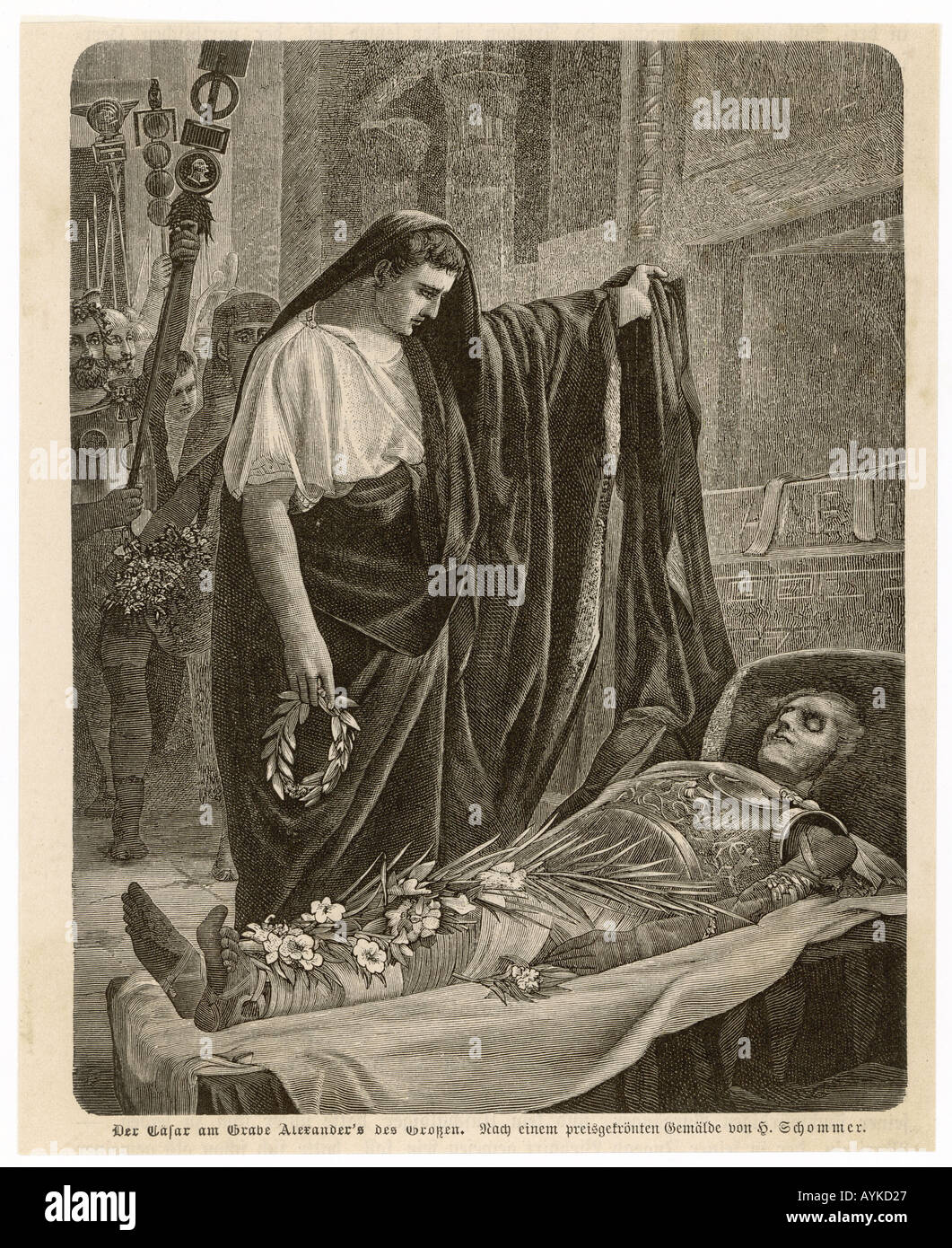 Caesar W Alexander Body Stock Photo - Alamy