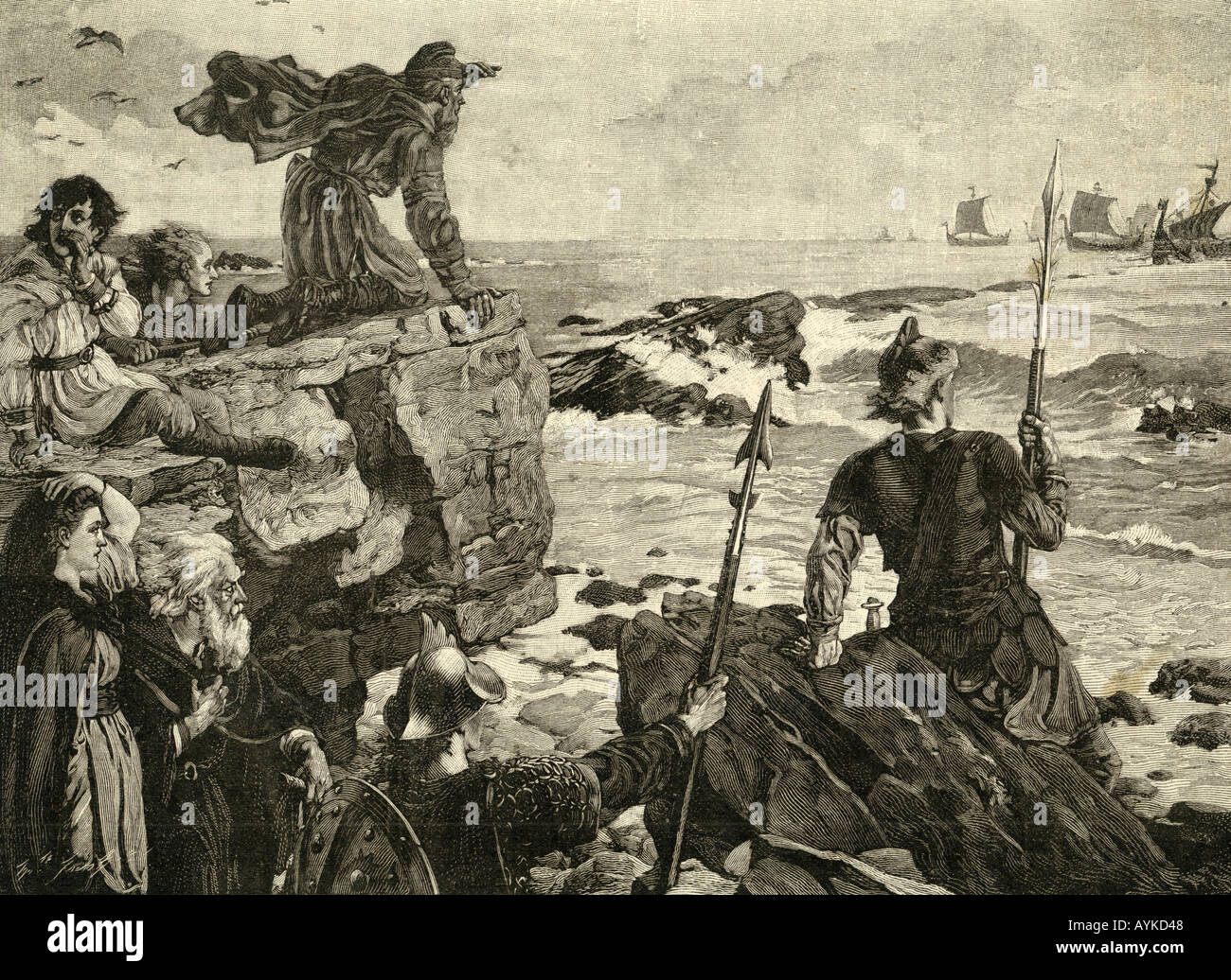 Danish vikings history hi-res stock photography and images - Alamy