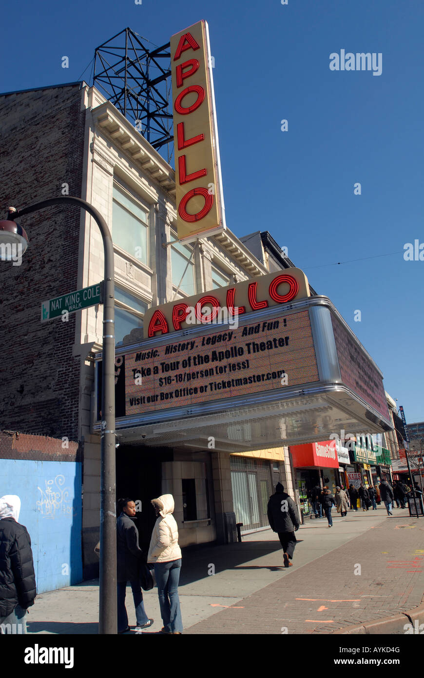 Nyc harlem apollo theater hi-res stock photography and images - Alamy