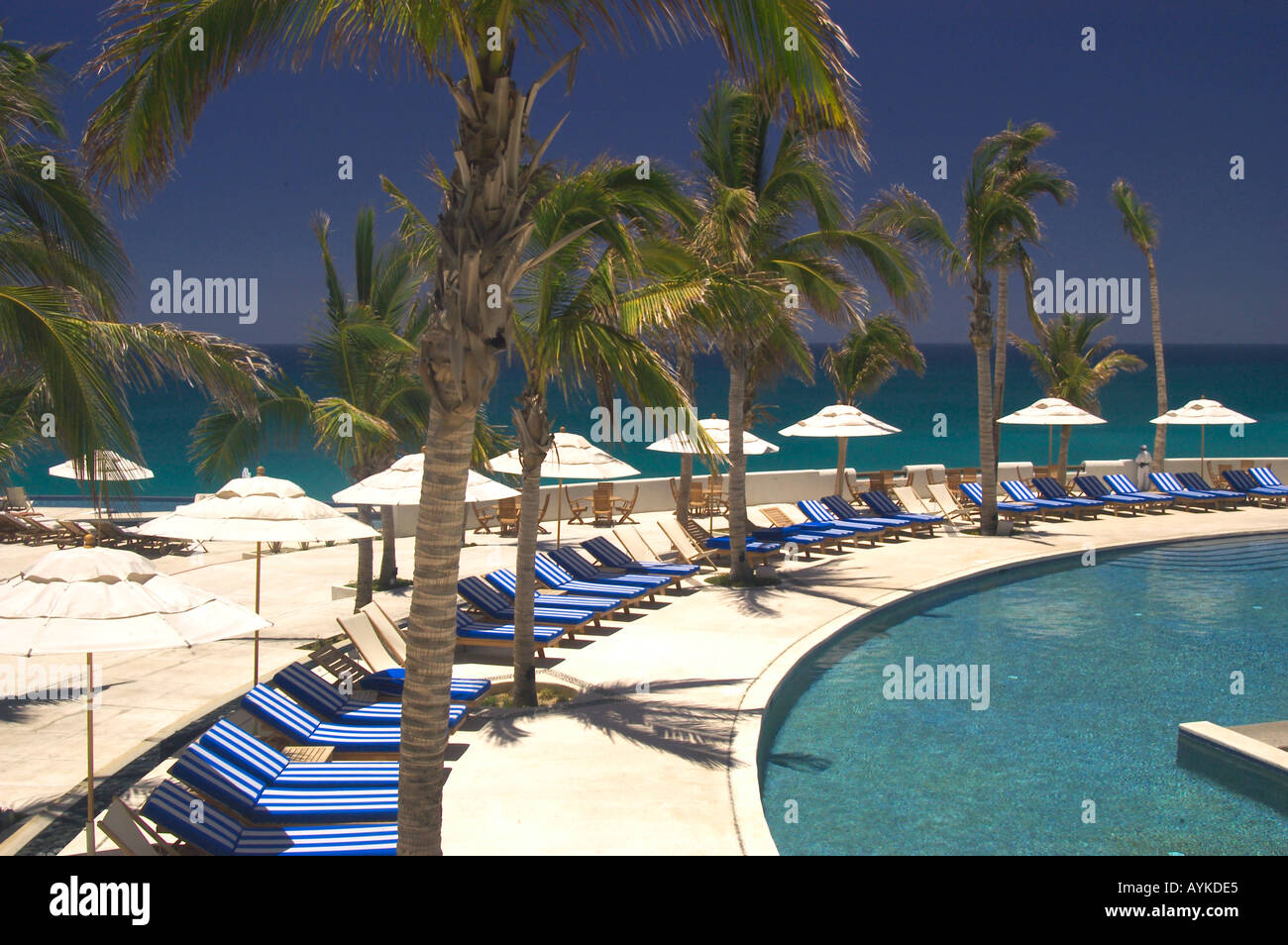 resort pool Mexico Stock Photo - Alamy