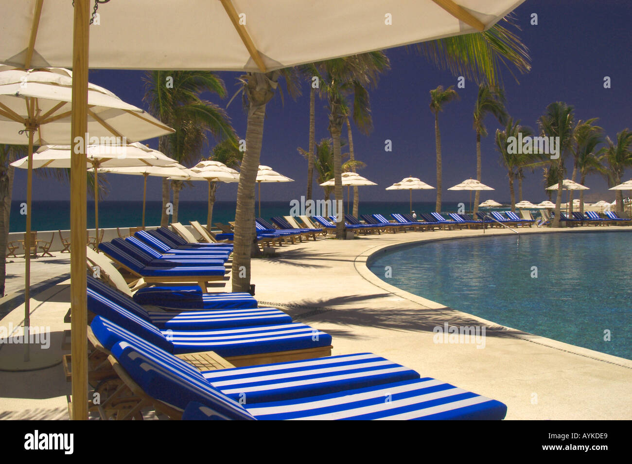 resort pool Mexico Stock Photo - Alamy