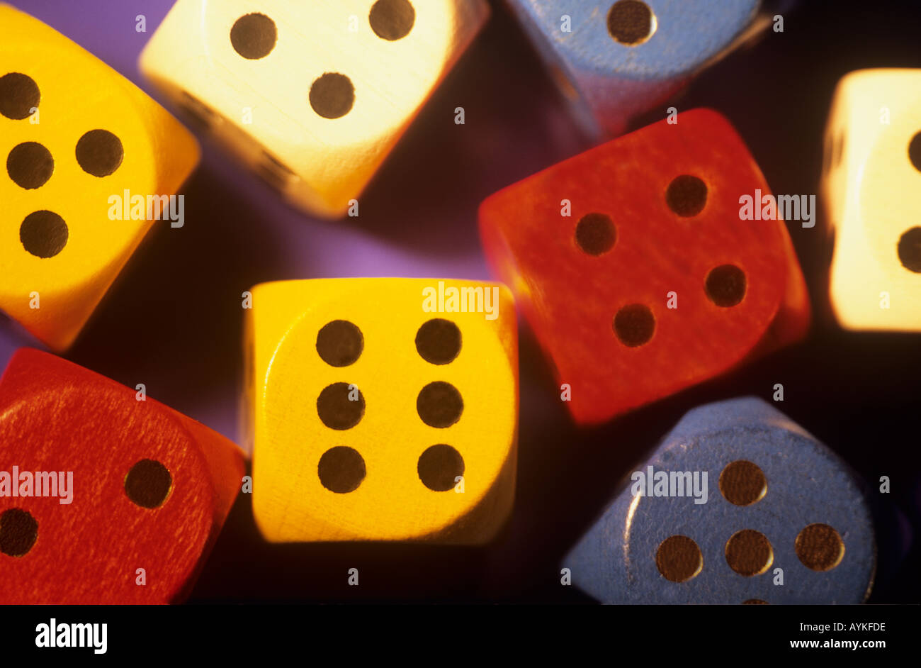 Dice collection hi-res stock photography and images - Alamy