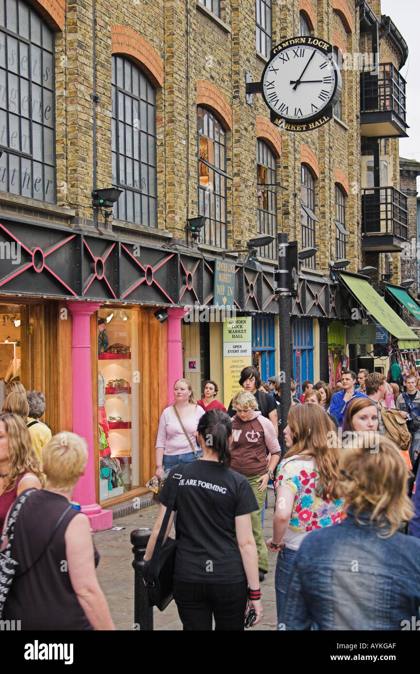 Camden clock town market hi-res stock photography and images - Alamy