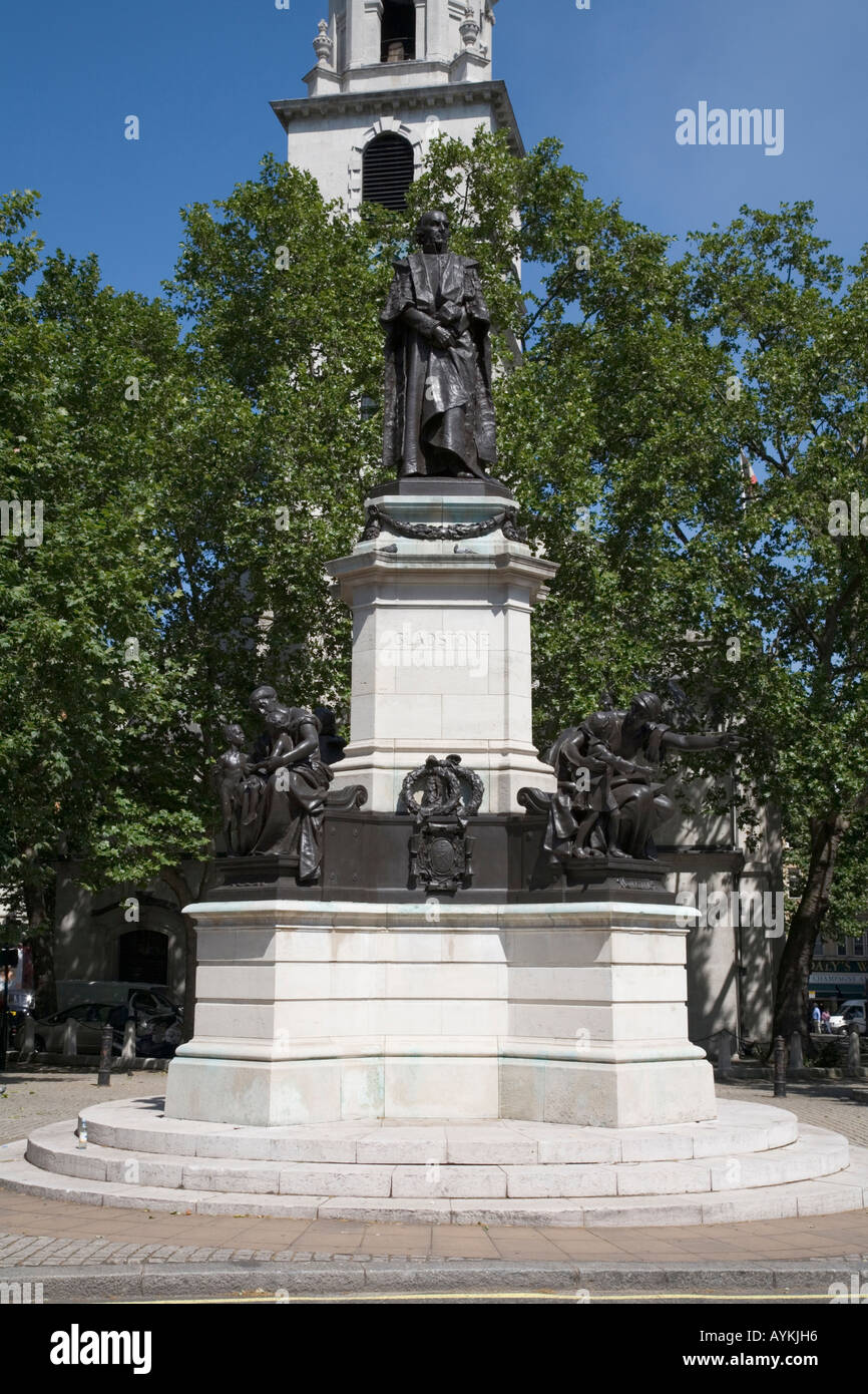 William Gladstone Statue London High Resolution Stock Photography and ...