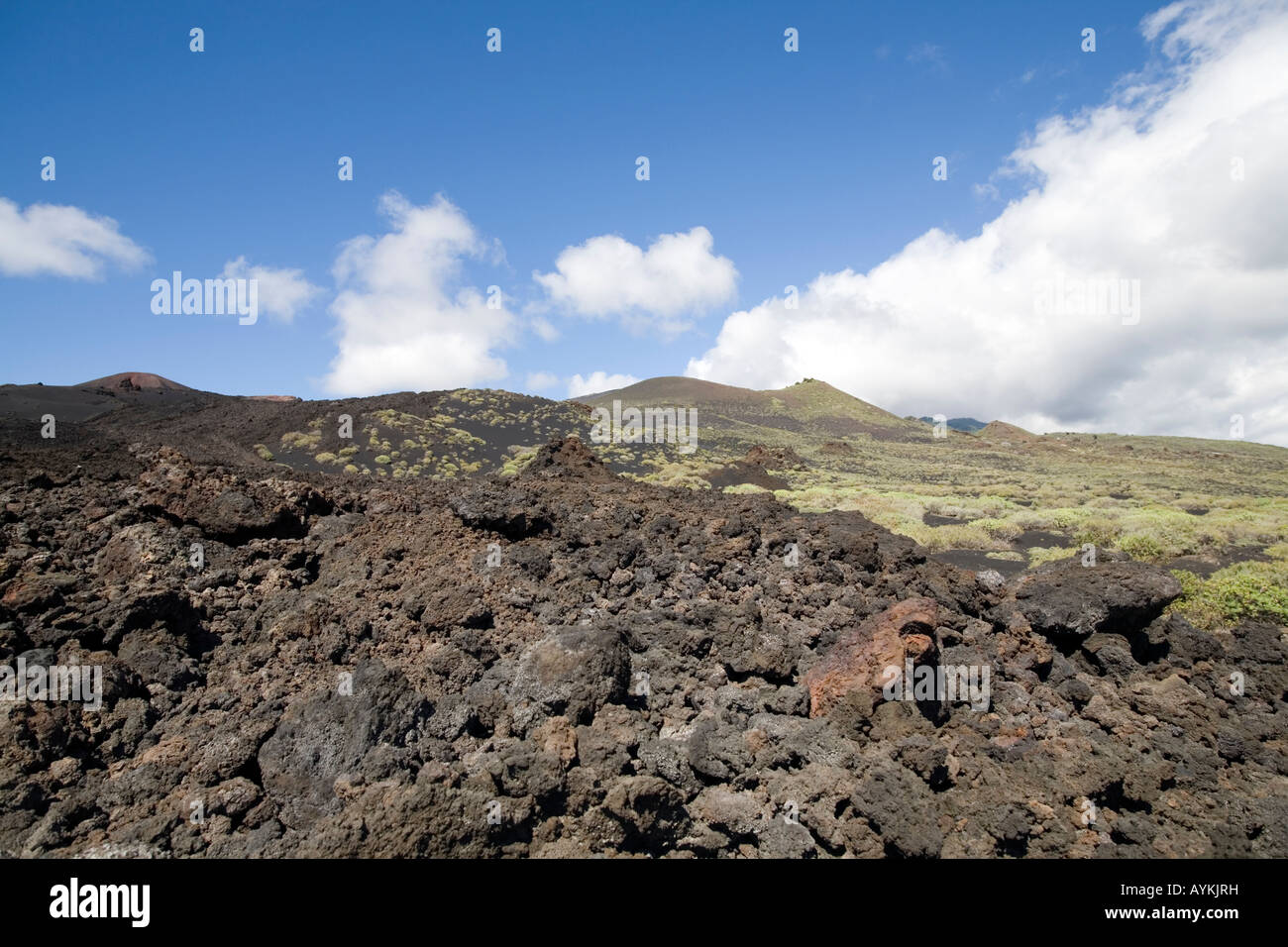 Vulcanic Landscape - Teneguia Stock Photo - Alamy