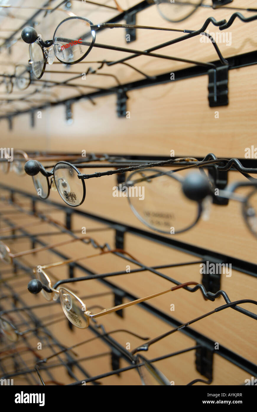 Rack of spectacles hi-res stock photography and images - Alamy