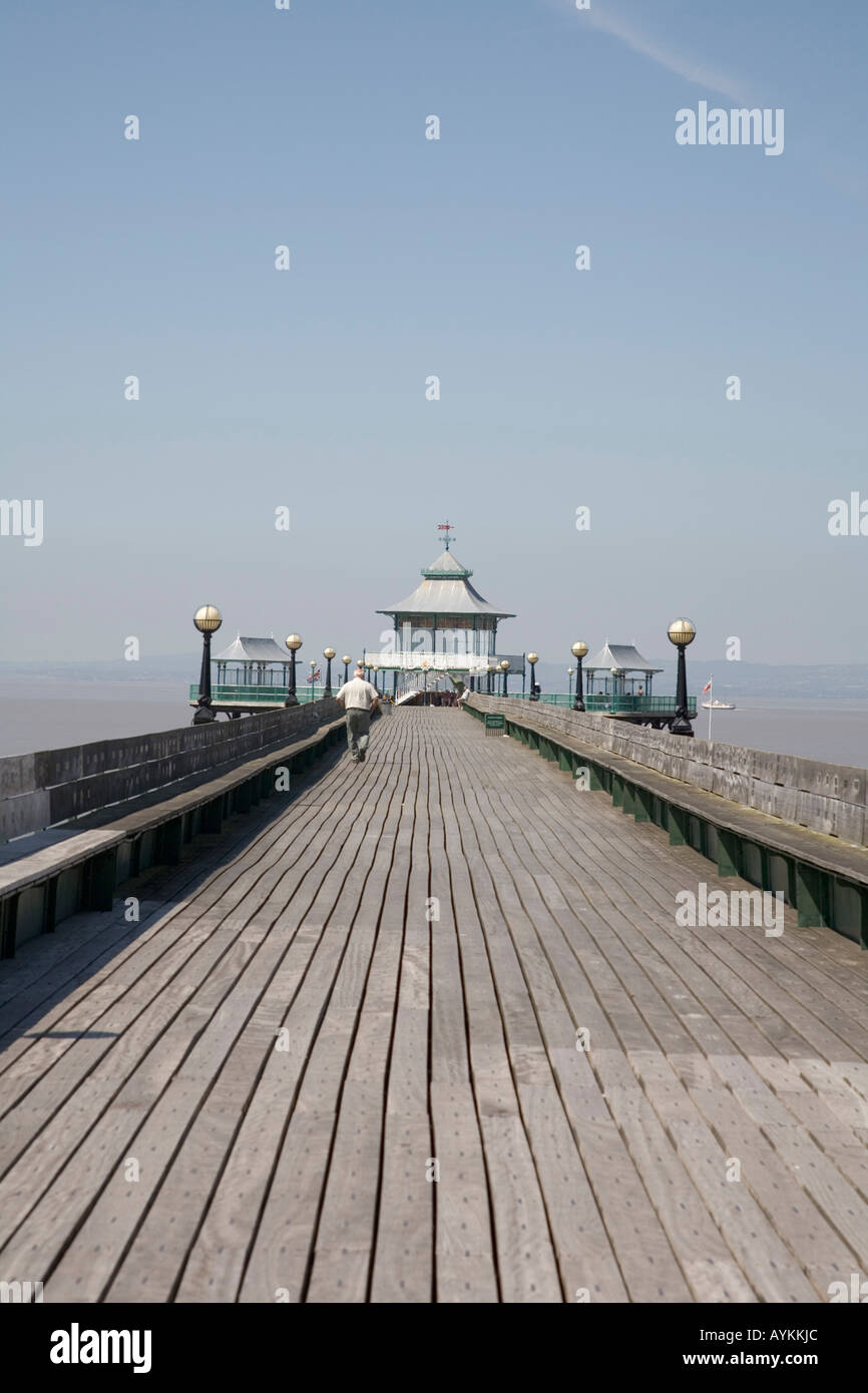 Victorian pier at clevedon hi-res stock photography and images - Alamy