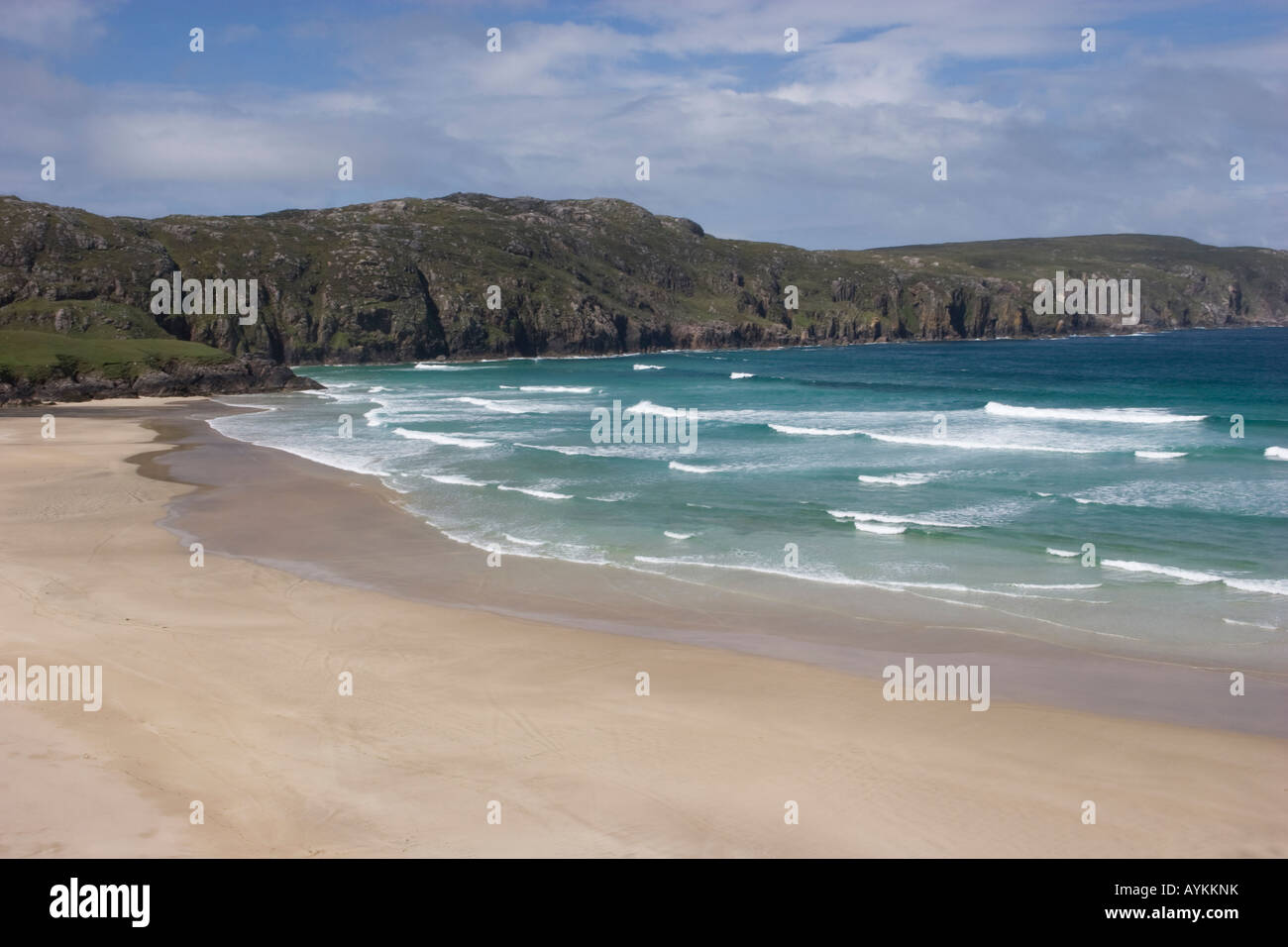 Valtos beach on the west coast of the Isle of Lewis, Scotland Stock ...