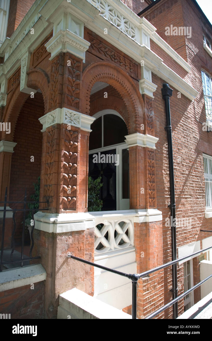 Victorian house uk porch hi-res stock photography and images - Alamy