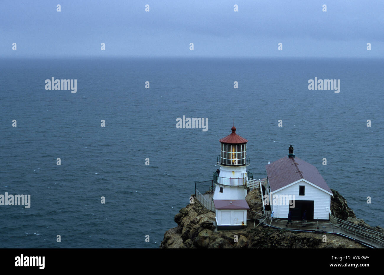 Point Reyes Lighthouse California USA October 2004 Stock Photo - Alamy