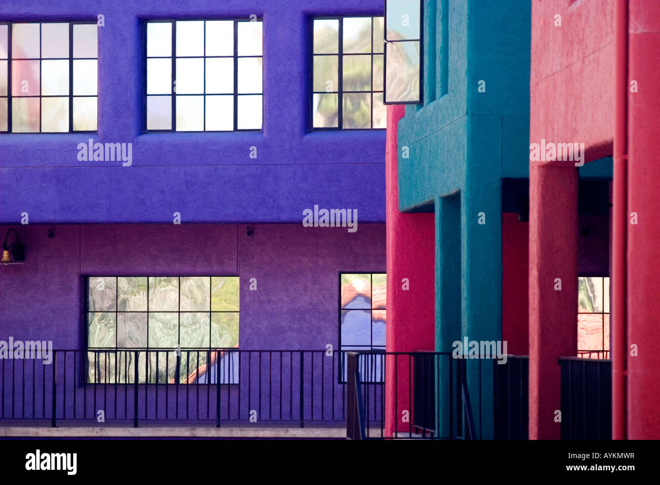 Extravagant color at La Placita business complex in Tucson Arizona ...