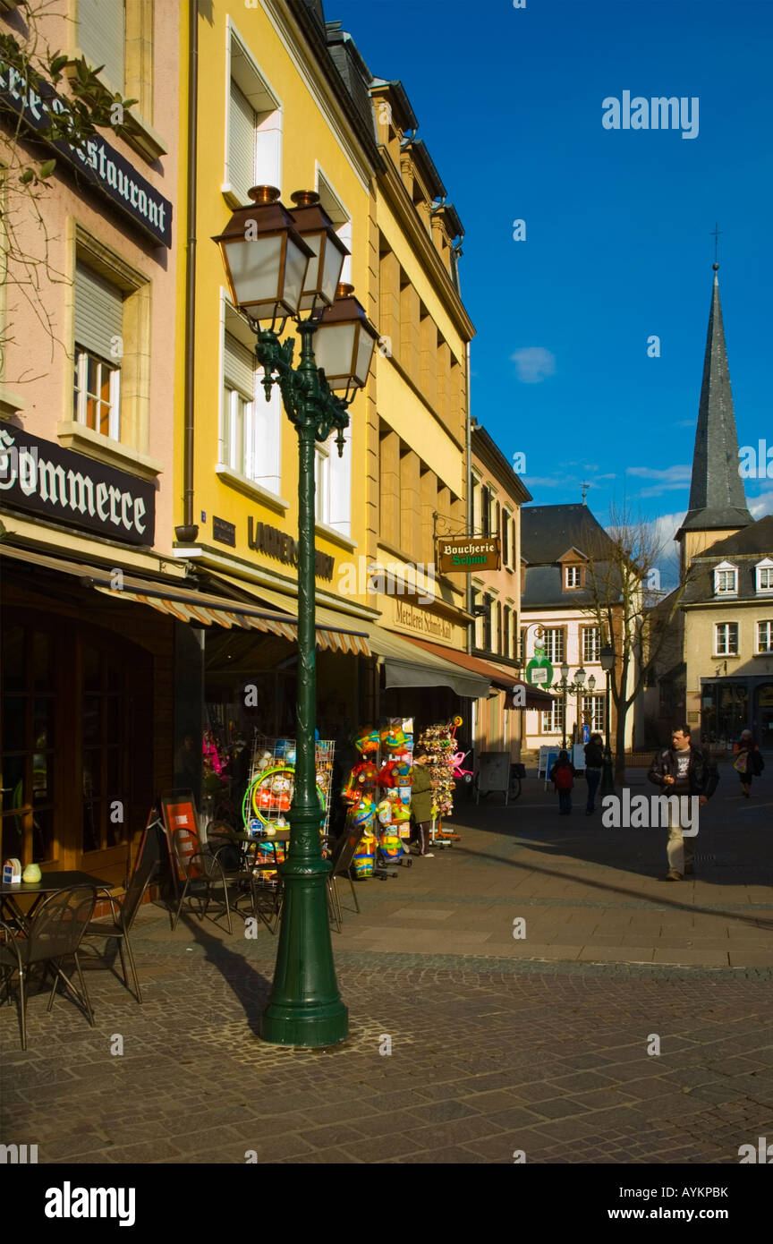 Street luxembourg hi-res stock photography and images - Alamy