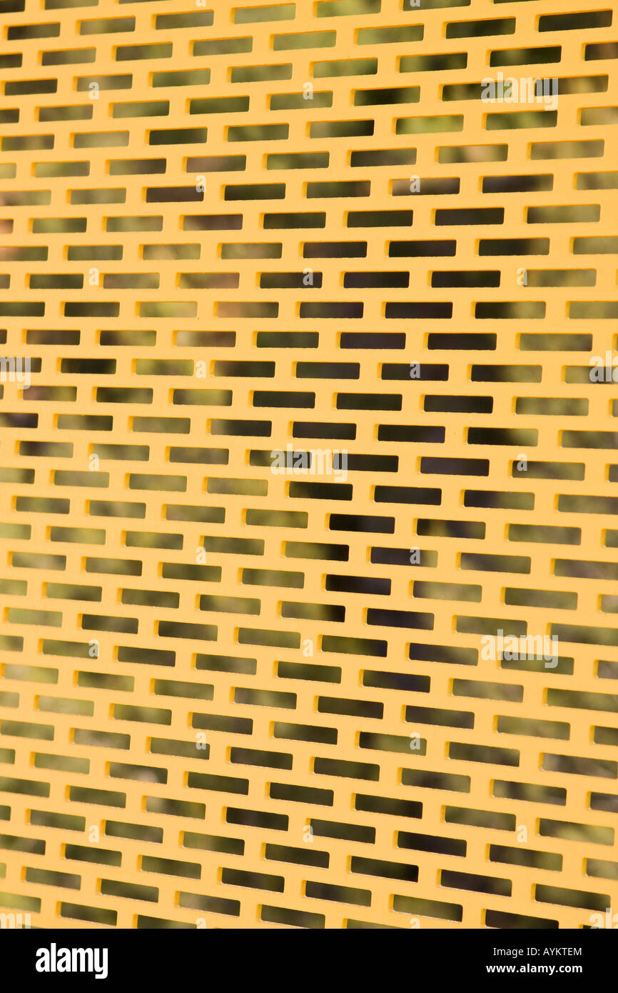 Yellow steel pattern Stock Photo - Alamy