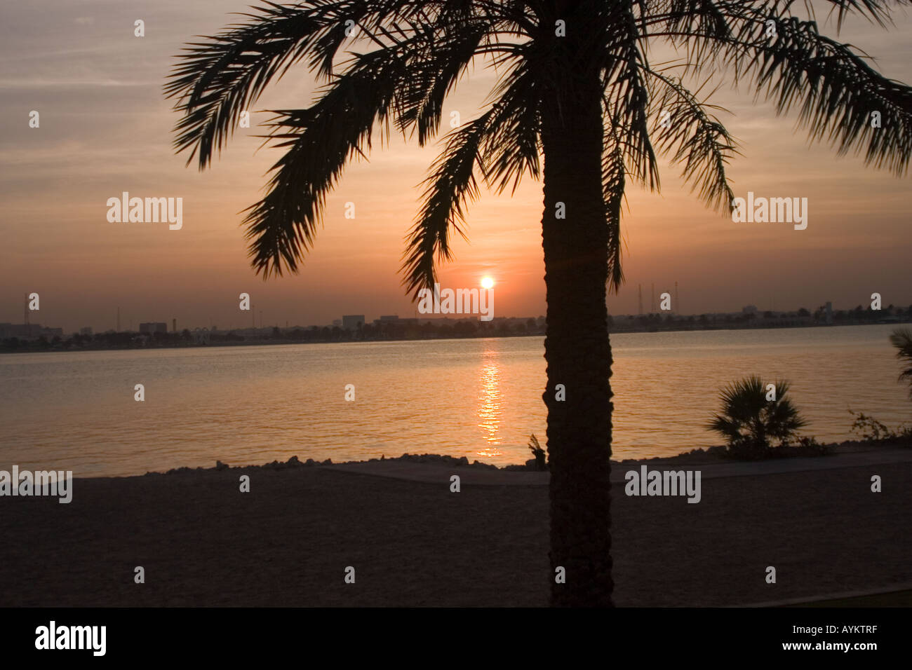 The cornish Doha in twilight Stock Photo - Alamy