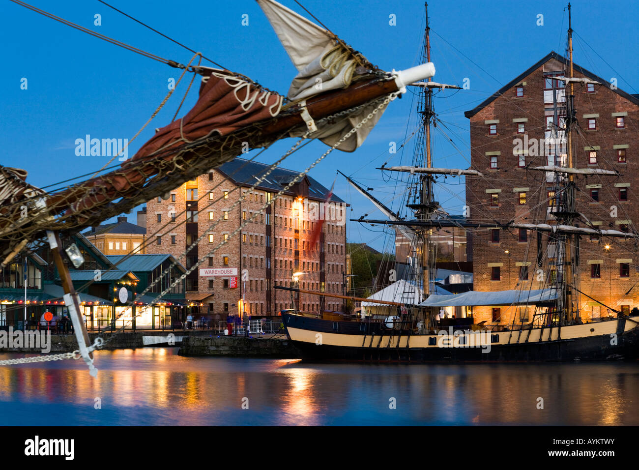 The tall ship Phoenix at the Gloucester Tall Ships 07 Festival in ...