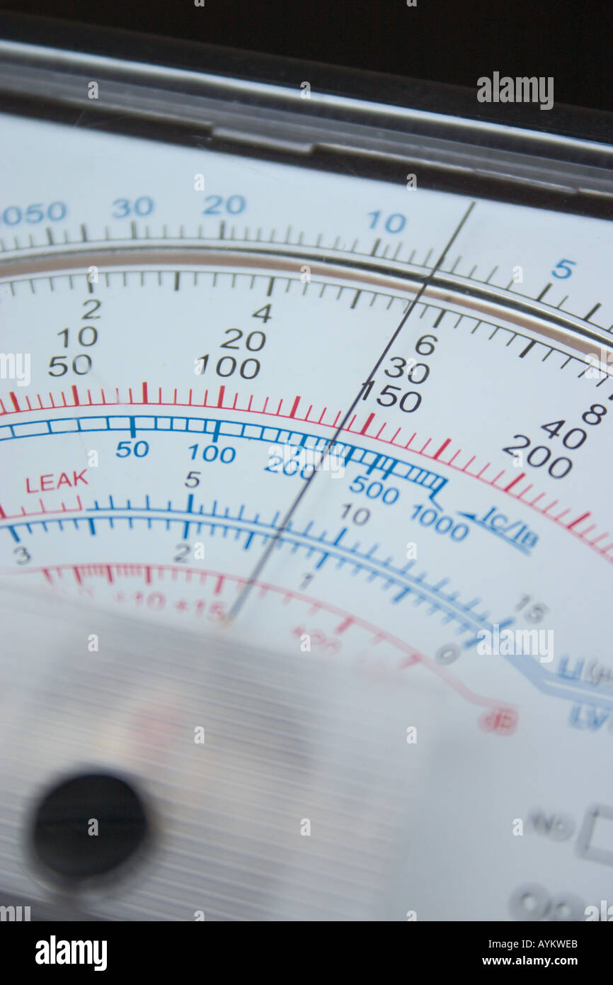 Analog testing tool hi-res stock photography and images - Alamy