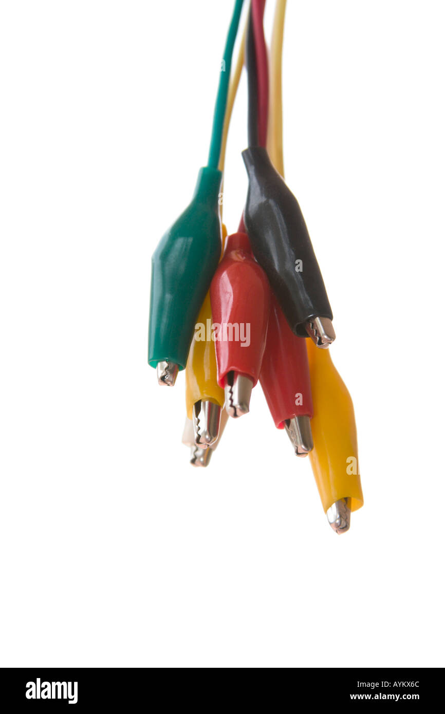 colourful crocodile clips Stock Photo - Alamy