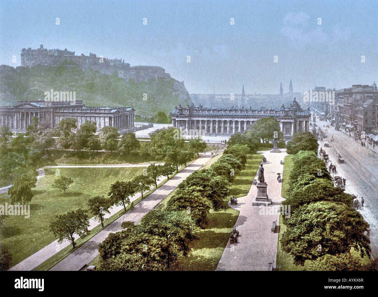 Princess street hi-res stock photography and images - Alamy