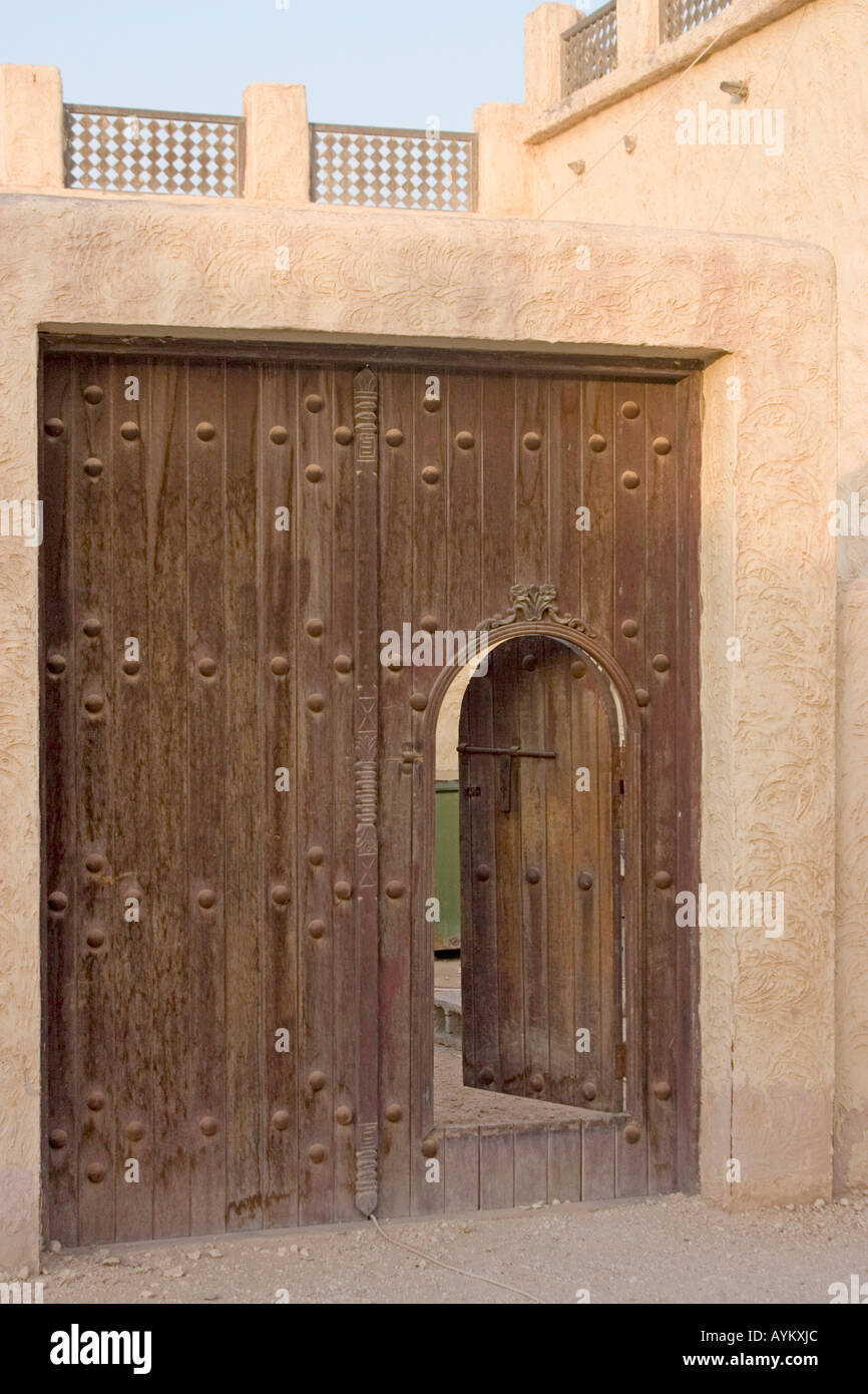 door on a desert compound Stock Photo - Alamy