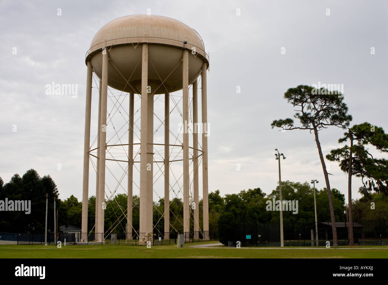 City Water Tower Stock Photo - Alamy