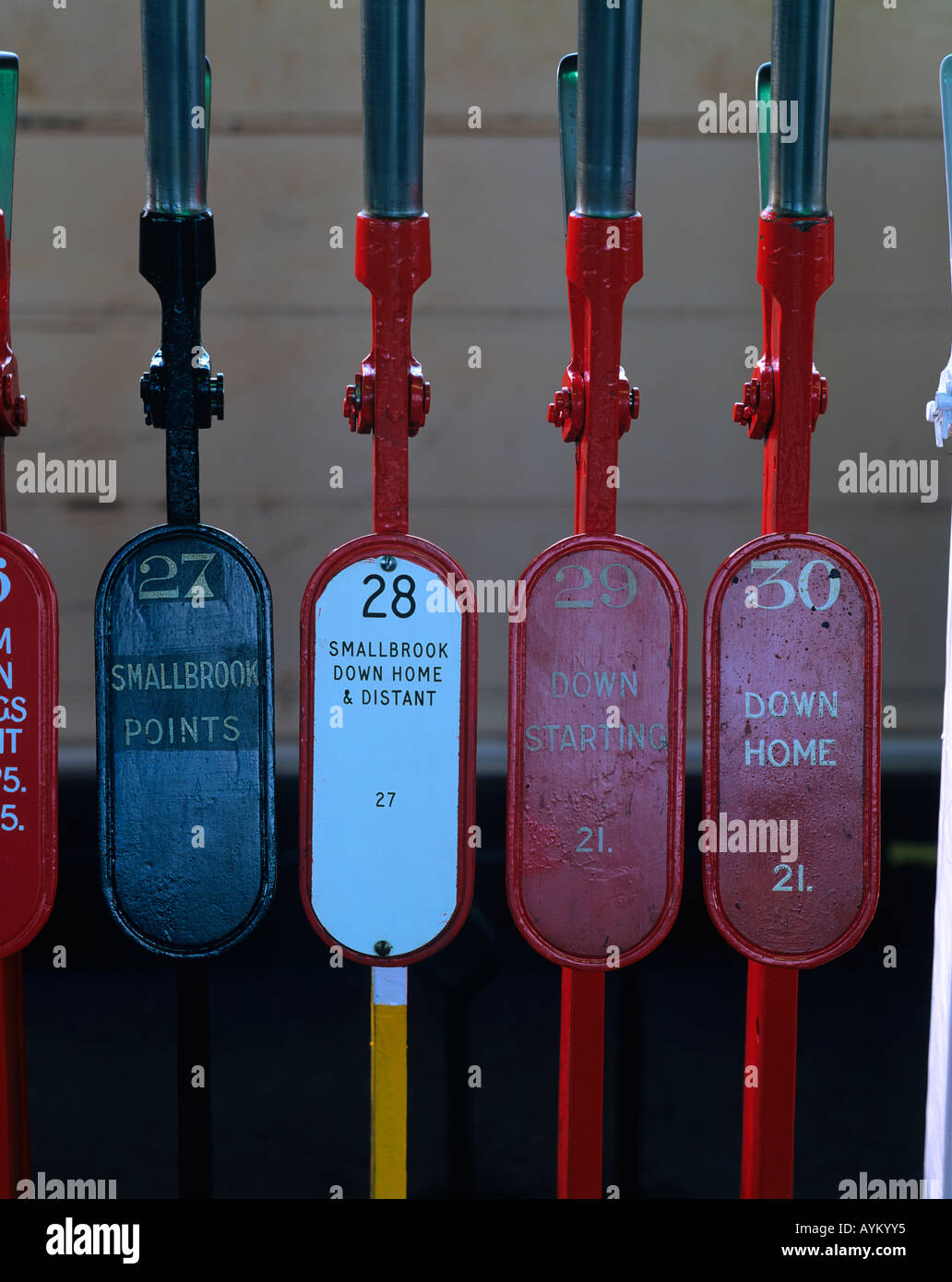 Mechanical railway signalling hi-res stock photography and images - Alamy