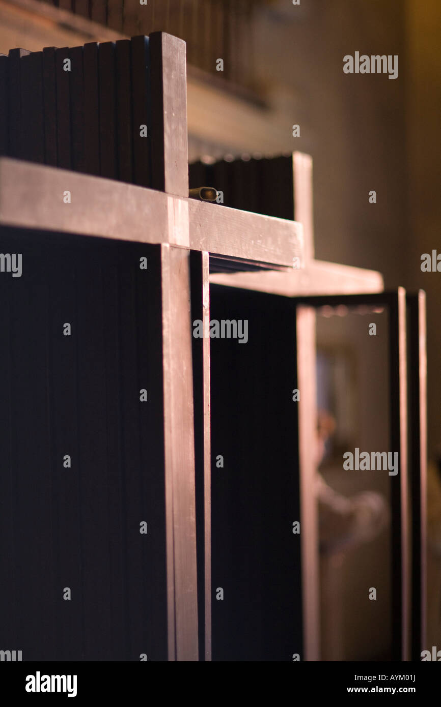 Stack of wooden crosses to be beared by penitents during Holy Week ...