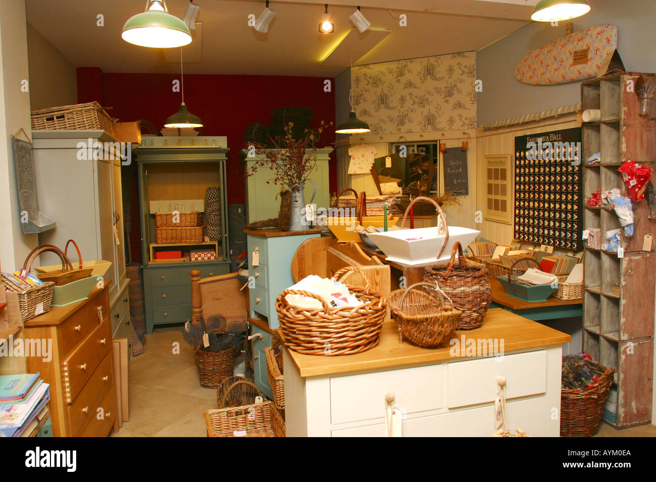 retail country style shop Stock Photo - Alamy