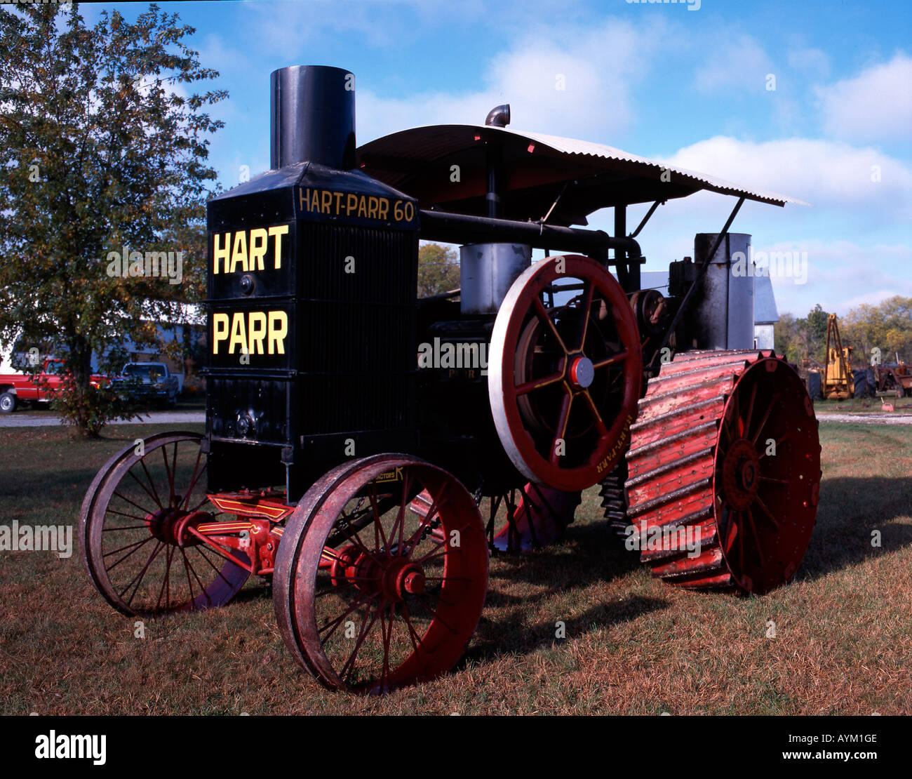 1913 Hart - Parr 30-60 tractor Stock Photo - Alamy