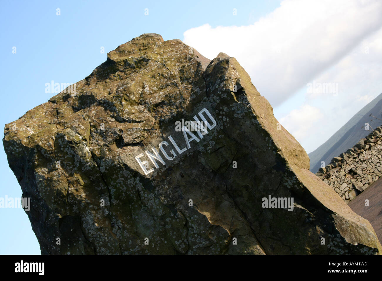 England scotland border a68 hi-res stock photography and images - Alamy