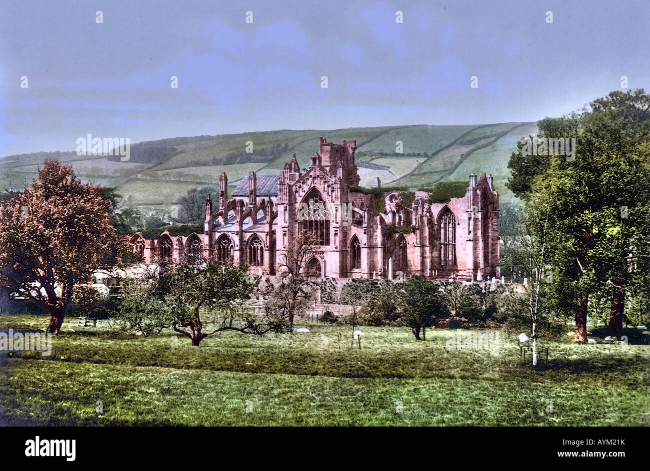 Melrose scottish hi-res stock photography and images - Alamy