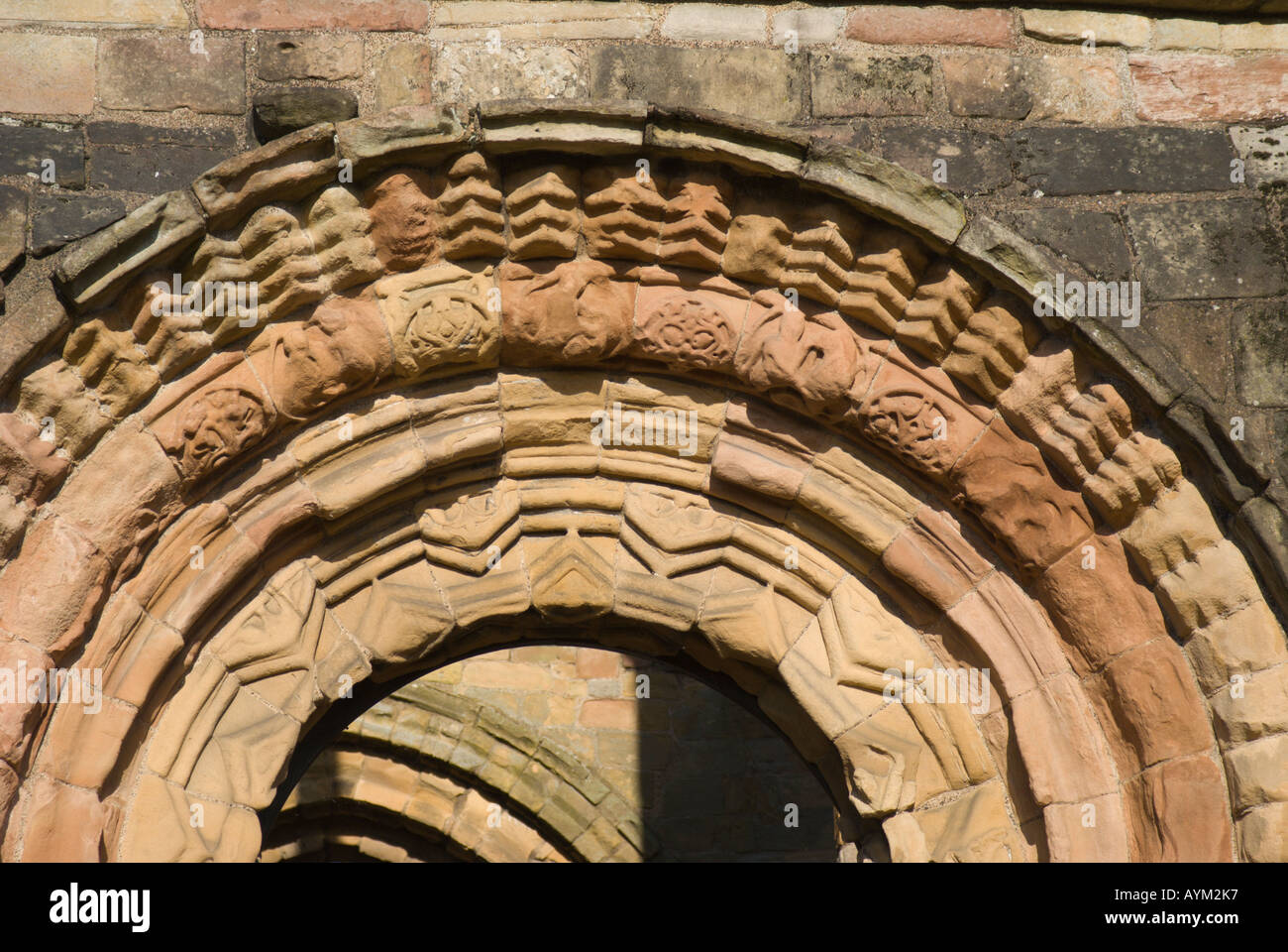 Jedburgh Abbey 12th century Scottish Border founded by King David 1st ...